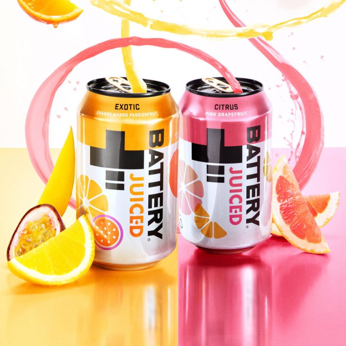 Battery Juiced up & ready to go with positive vitality