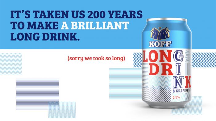 Out of the Blue: Sinebrychoff’s KOFF Long Drink pays off • bluemarlin